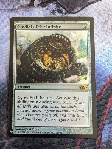 MTG Sundial of the Infinite The List Near Mint Foil | eBay