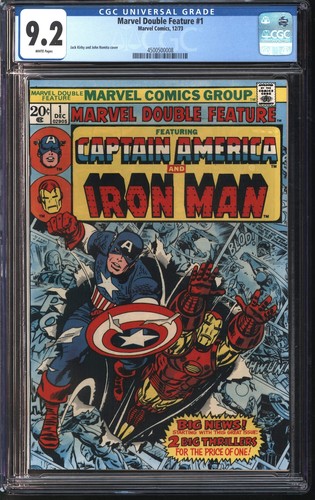 Marvel Double Feature #1 12/73 CGC 9.2 White Pages | eBay