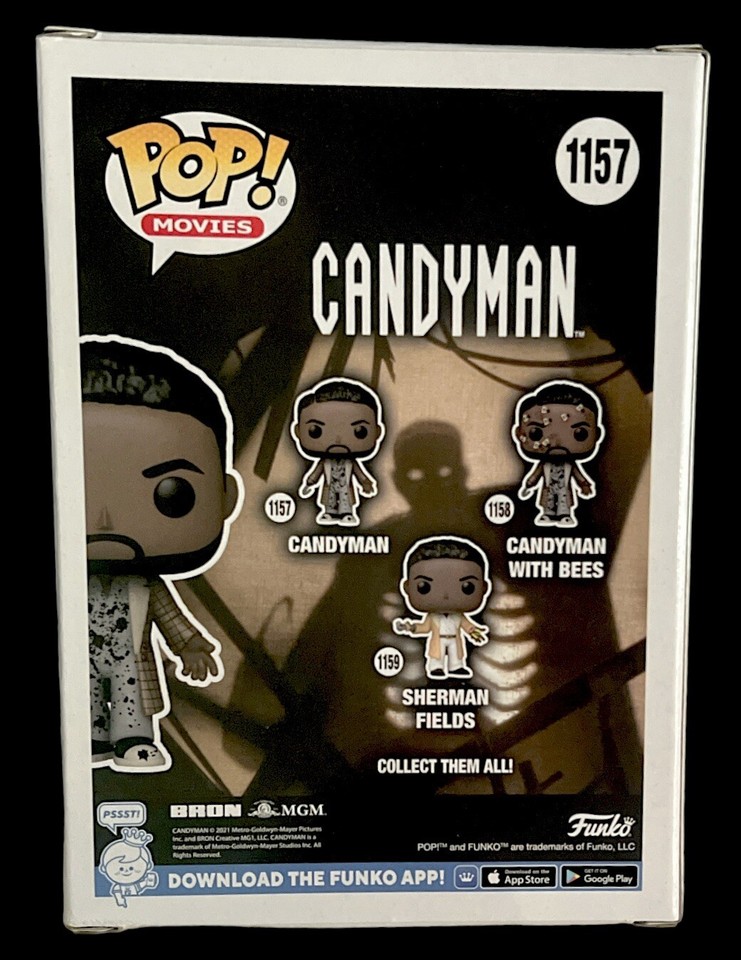 CANDYMAN FUNKO POP #1157 TONY TODD CANDYMAN COLLECTIBLE TOY 2021 POP ...