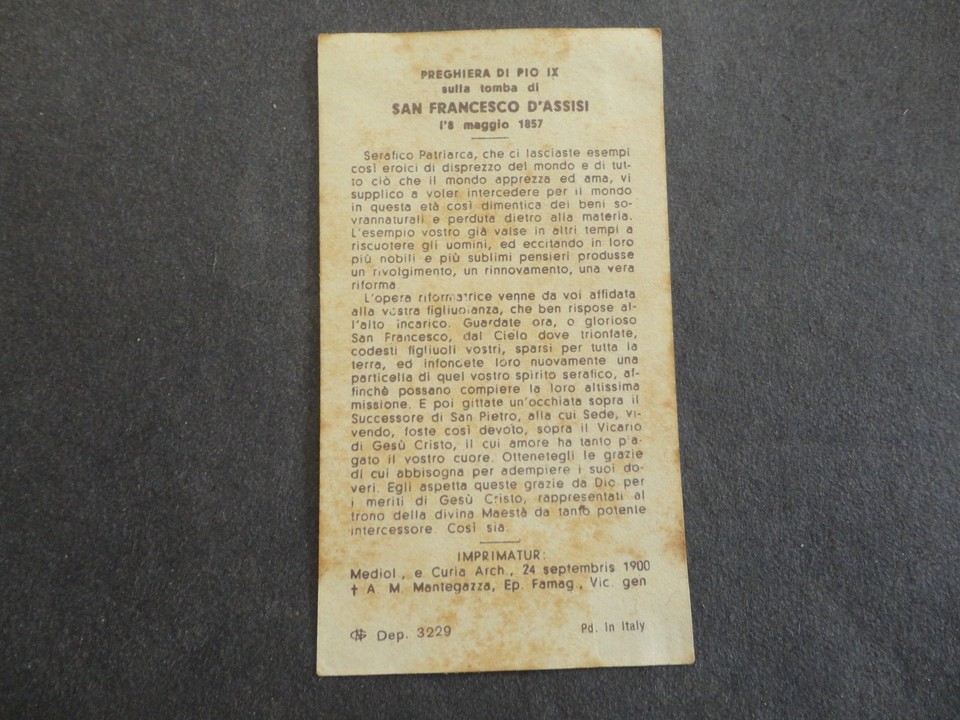 ANTIQUE MALTA-GOZO HOLY PICTURE CARD | eBay UK