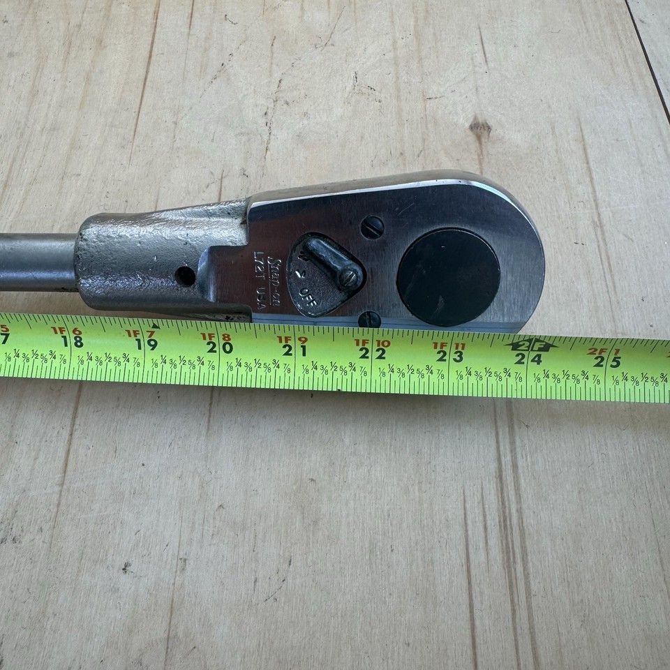 Snap-On L72t 3/4" DRIVE RATCHET HEAD & L-72H 20" RATCHET HANDLE *USA ...