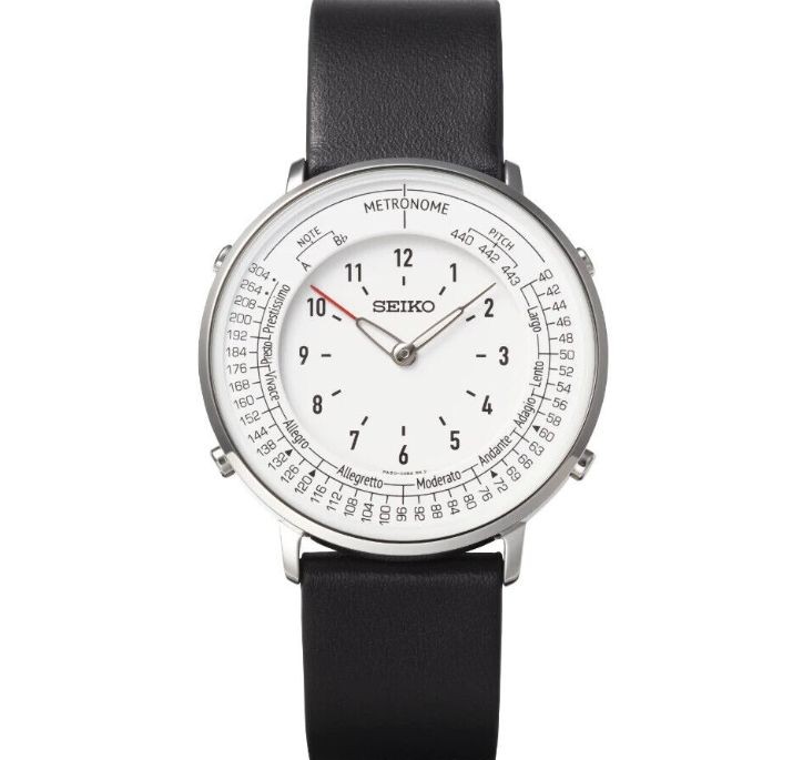 SEIKO Metronome Watch Monotone SMW006A Standard Line Genuine With Box ...