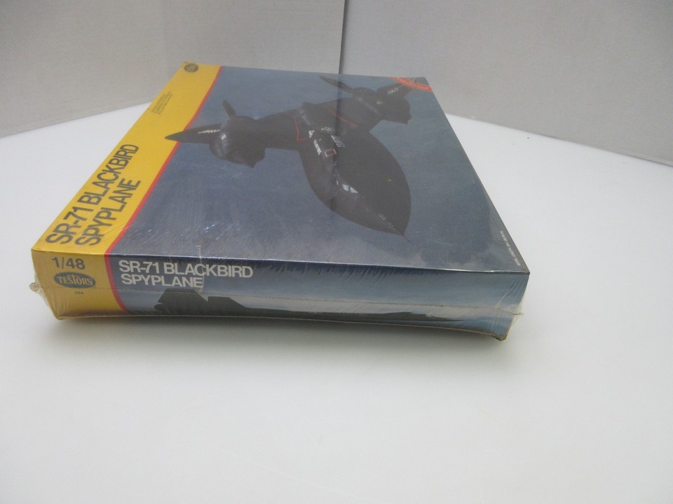 Testors Sr-71 Blackbird Spyplane Vintage Model Kit 1/48 scale sealed | eBay