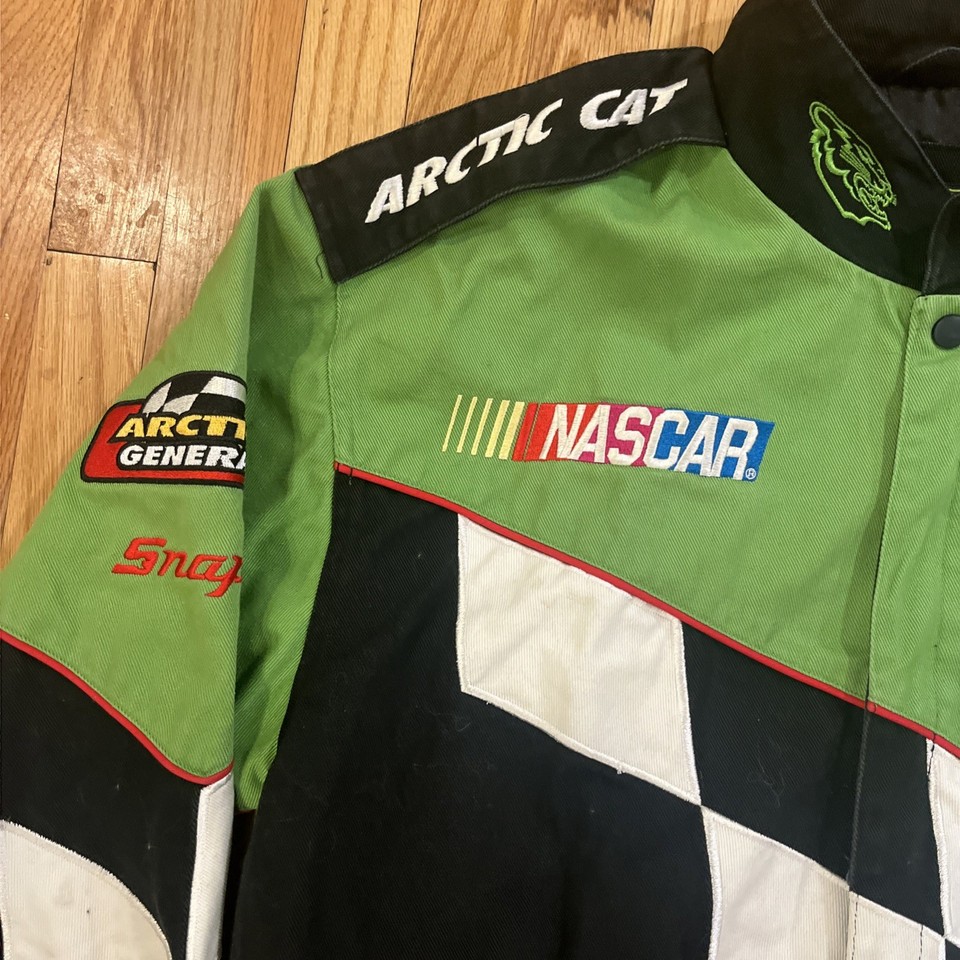 Rare 2002 Arctic Cat ATV Jacket NASCAR Sponsor Tony Stewart #20 Men's ...