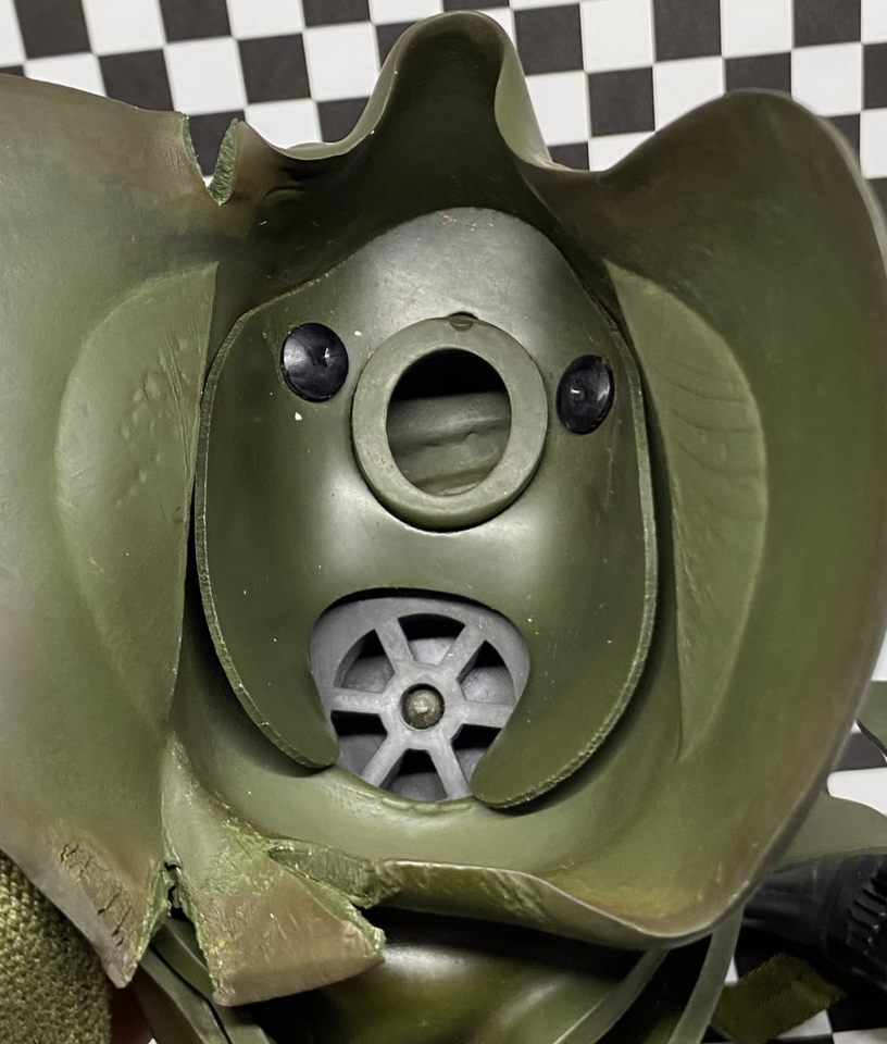 *ORIGINAL* WWll Era 1944 USAAF Military Type A-14 Pilot Green Oxygen ...
