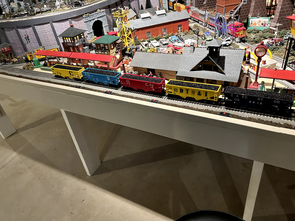 Lionel Coal Loads for O gauge LIONEL 6456 Two Bay Hoppers. NOT PLASTIC ...