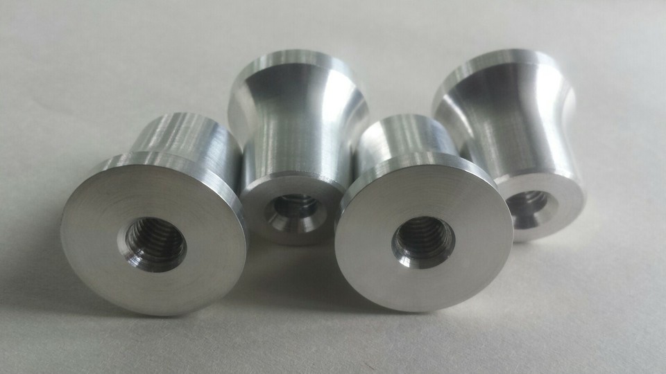 M8x1.25 4pcs Inch Long Heavy Duty Weld On Mount Bung Post Pillar 6061 ...
