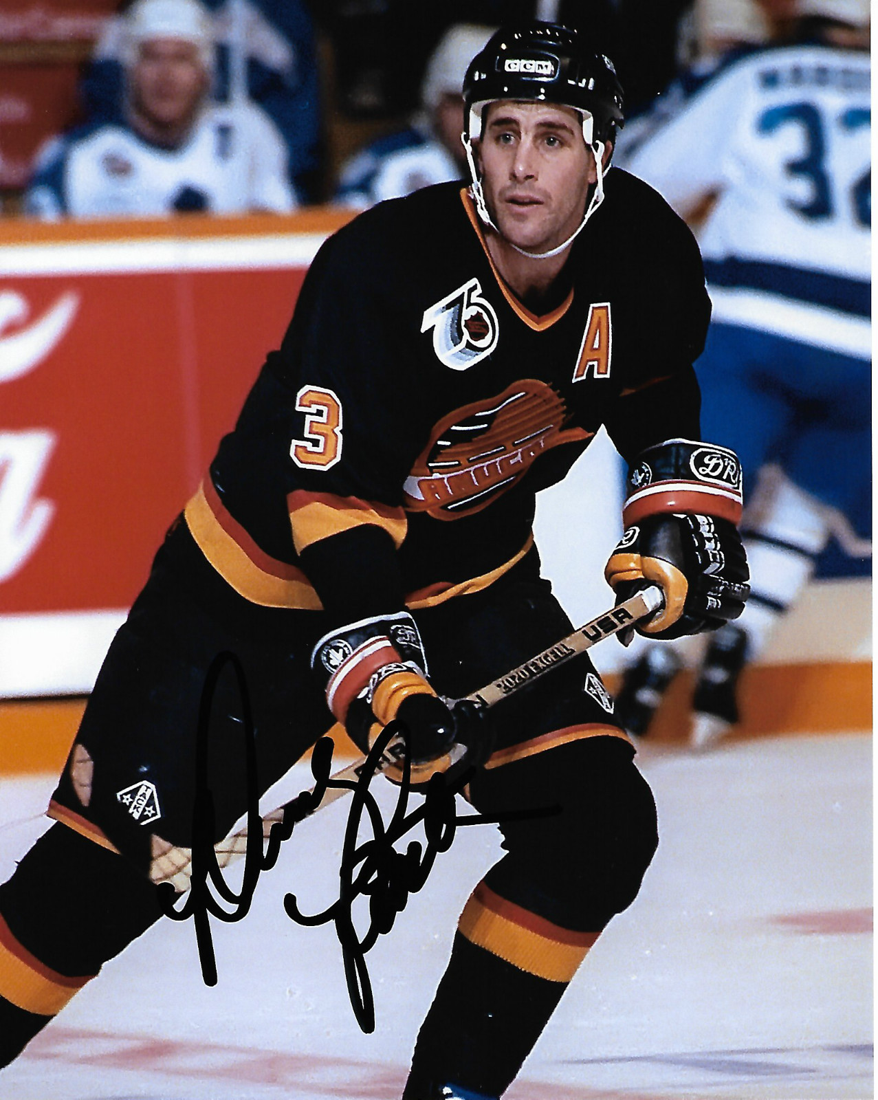 Vancouver Canucks Doug Lidster Signed Autographed 8x10 NHL Photo COA A ...