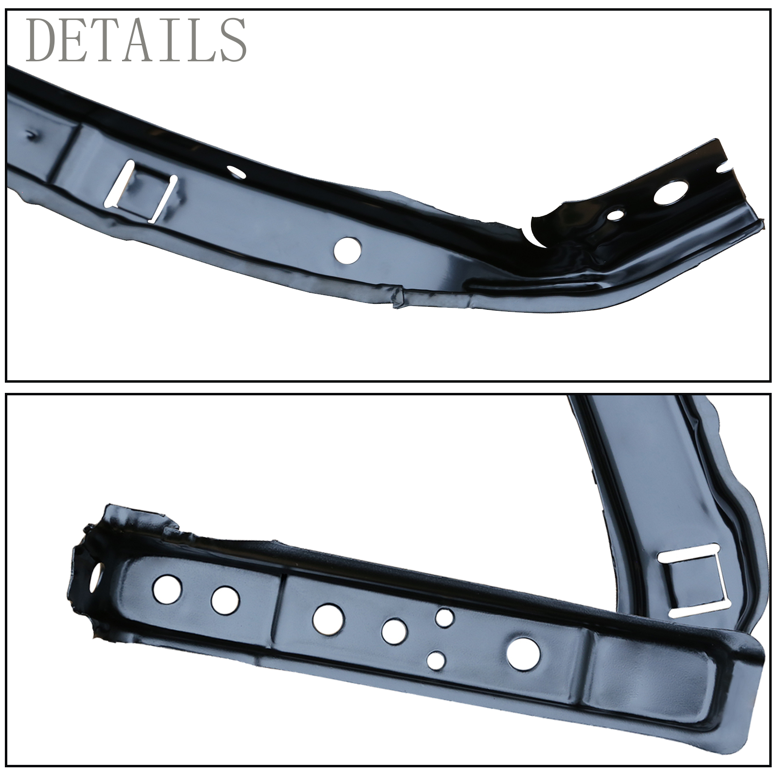 Set For 2006-2011 Honda Civic Sedan Headlight Front Bumper Bracket ...