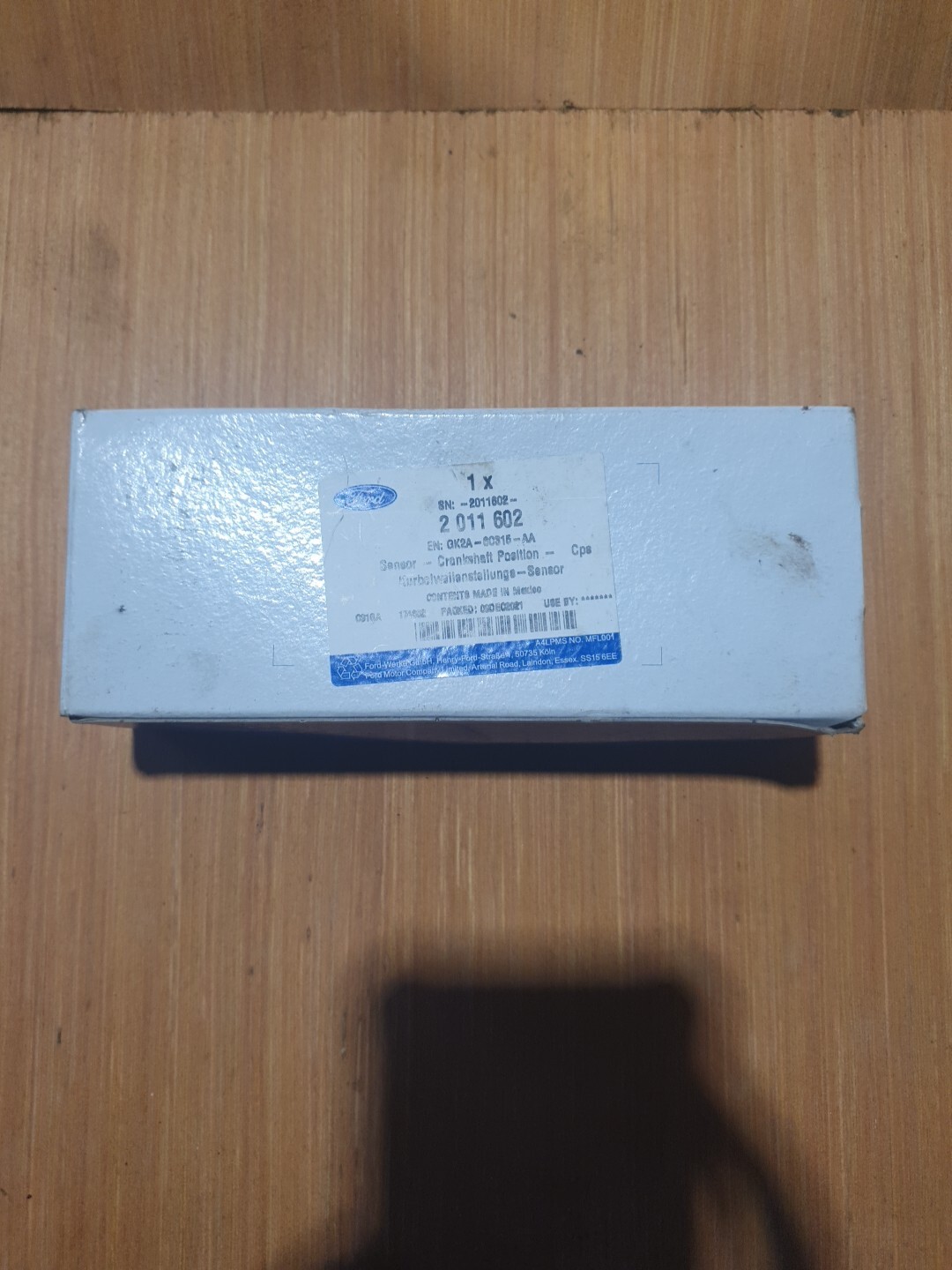 Genuine Ford TRANSIT Mk8 Custom Crankshaft Position Sensor 2011602 for ...