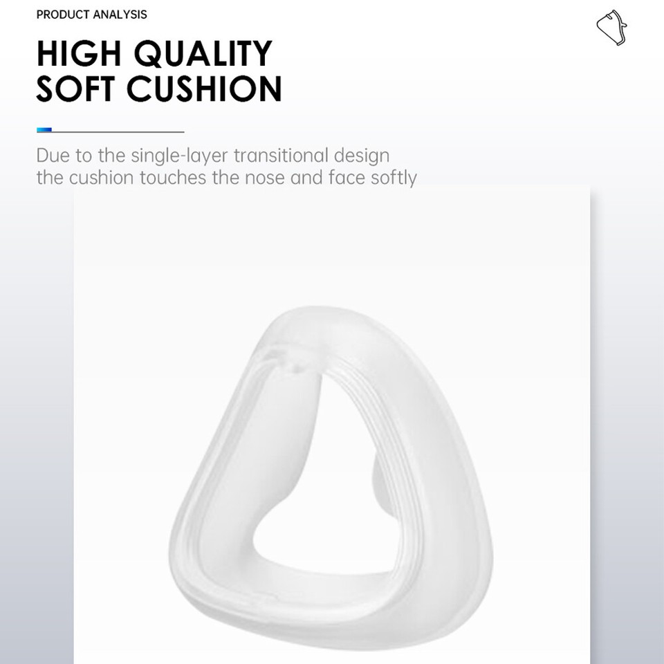 Original CPAP Nasal Mask with Adjustable Headgear for Sleep Apnea Size ...