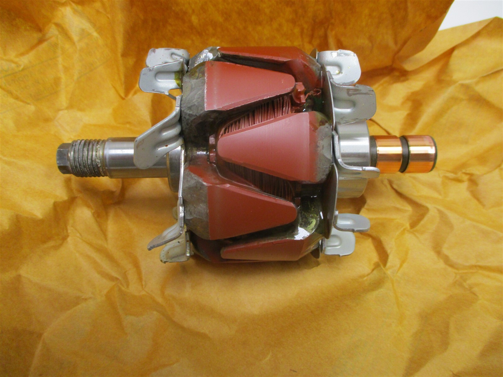 TA043-64040 GENUINE OEM KUBOTA ALTERNATOR ROTOR DENSO 021200-5141 12V ...