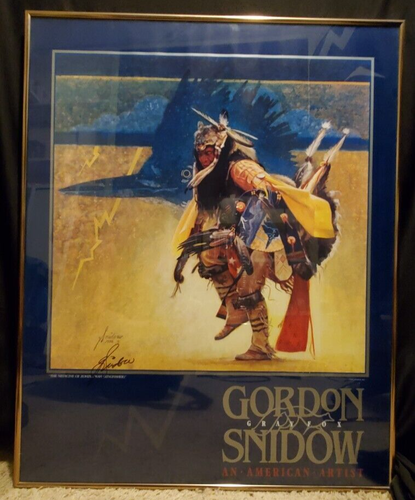 Vintage Signed Gordon Snidow The Medicine of Zohzohkah "Kingfisher ...