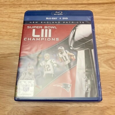 NEW ENGLAND PATRIOTS Super Bowl LIII (53) CHAMPIONS Commemorative Blu ...