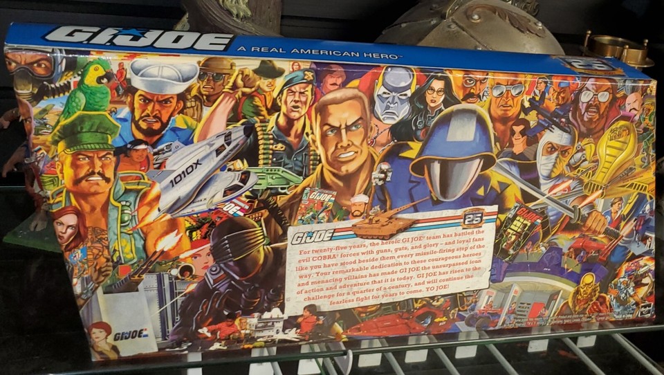 Vintage GI Joe 25th Anniversary GI Joe Box Set of 5 NEVER PLAYED WITH ...