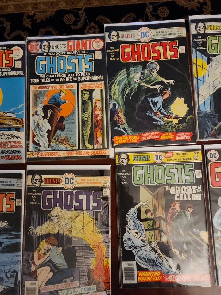 30 LOT DC comics Ghosts 1971-1980 Issues between #2 and 87 - 30 books ...