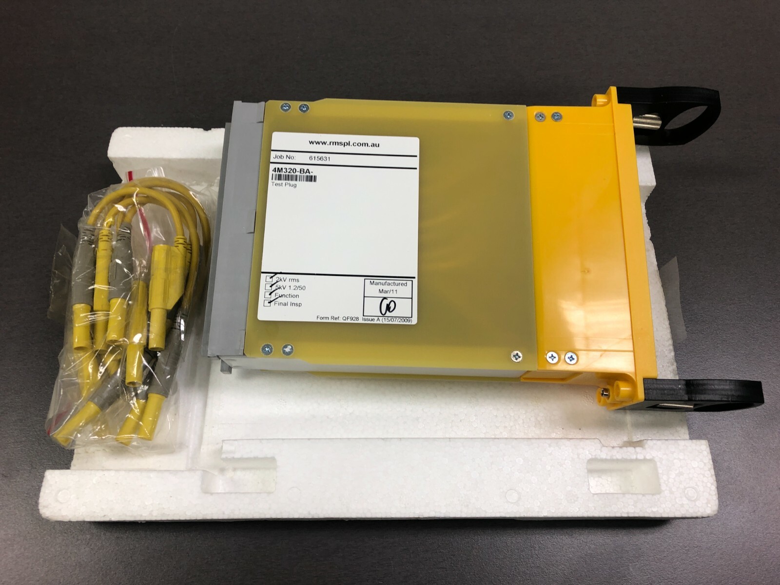 RMS INTERNATIONAL Multi Finger Test Plug 4M320-BA NEW | eBay