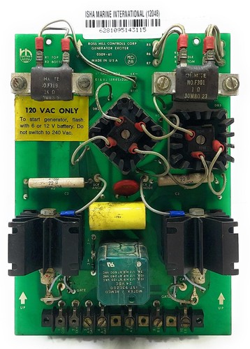 ROSS HILL MNP 0509-61 GENERATOR EXCITER 3115 | eBay