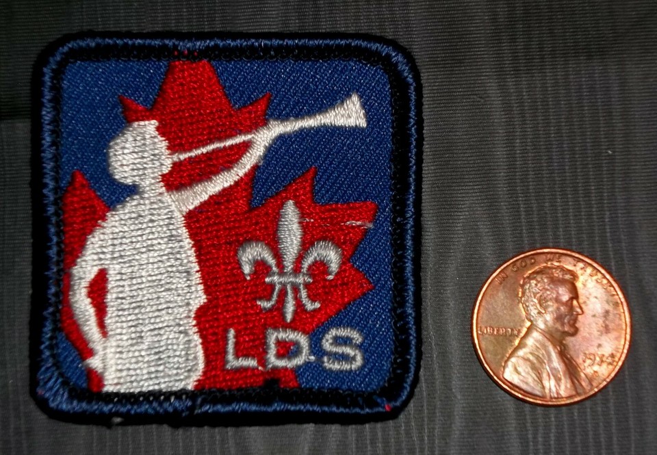 BSA BOY SCOUTS CANADA AMERICA LATTER-DAY SAINTS LDS MORMON PATCH MORONI ...