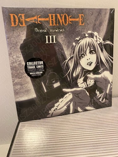 Death Note Volume III 3 Vinyl Record Soundtrack 2 LP Brown Swirl Anime ...