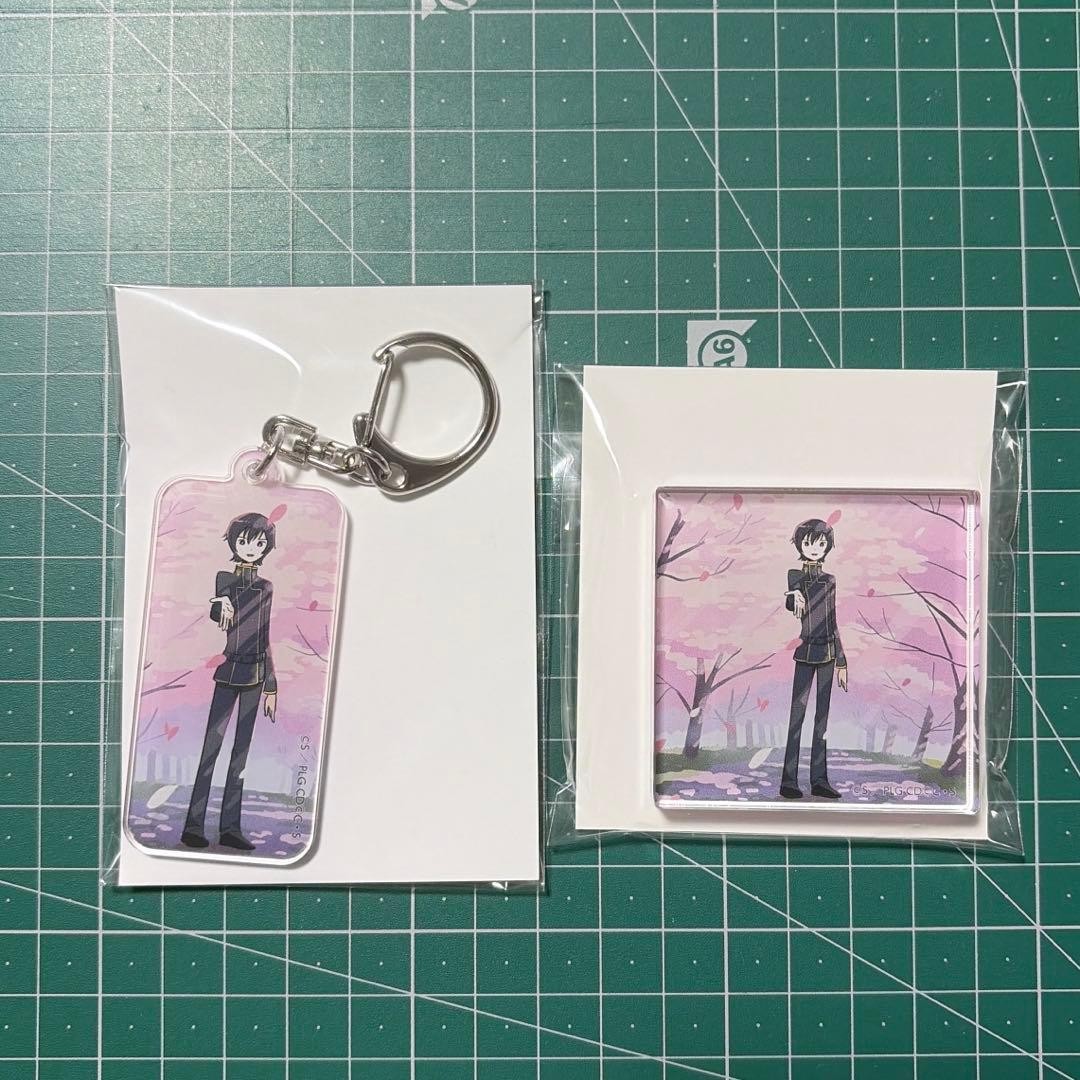 Code Geass Lelouch of the Rebellion Lelouch Acrylic Keychain Acrylic ...