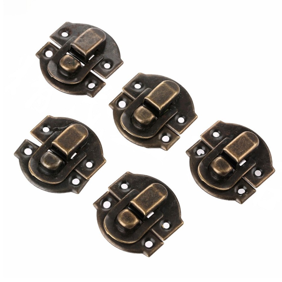 Latches Box Buckle Treasure Box Buckle Vintage Antique Wooden Lock ...