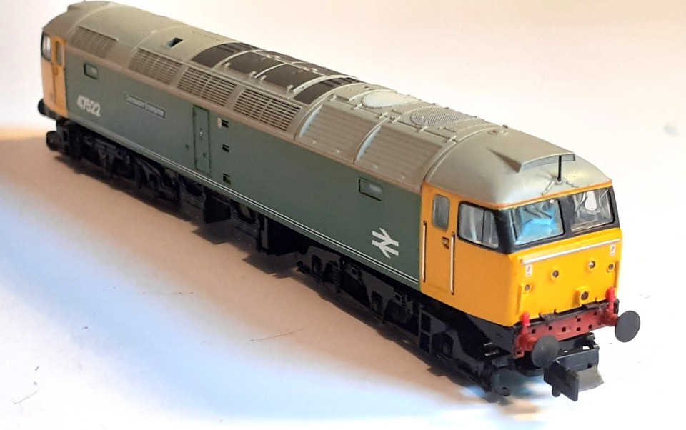 BACHMANN N GAUGE - CLASS 47 DIESEL LOCOMOTIVE 47522 'DONCASTER ...