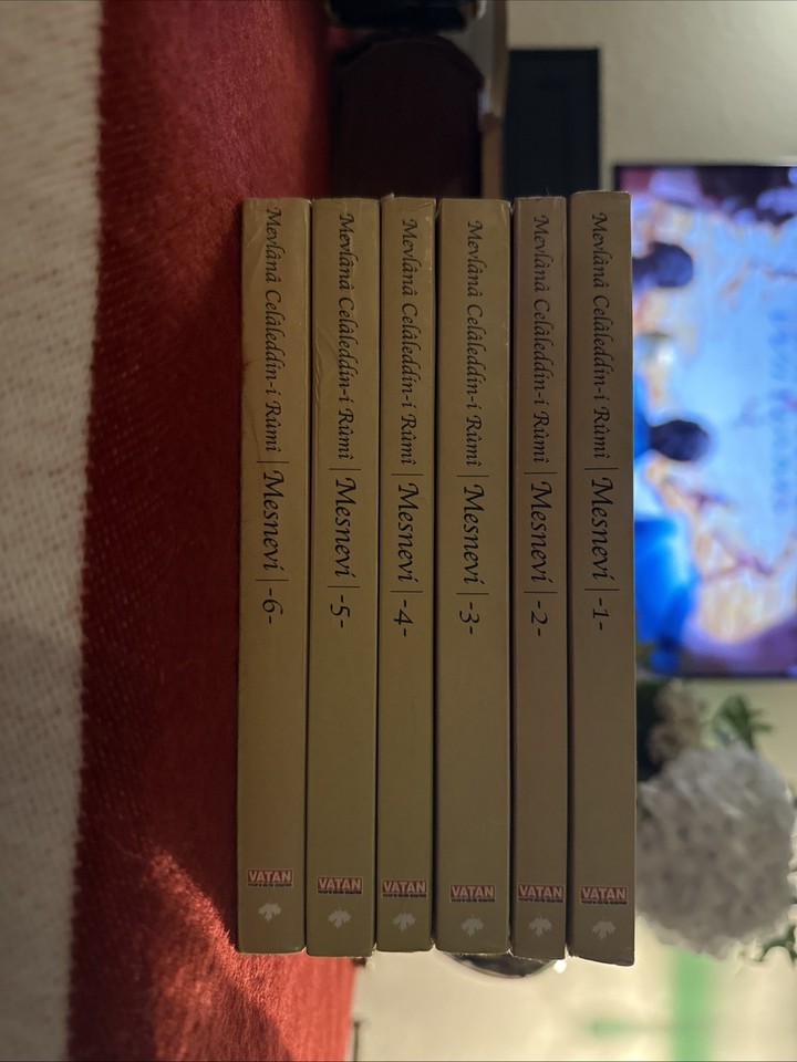 Mevlana Celaleddin-I Rumi Mesnevi Volumes 1-6 | eBay