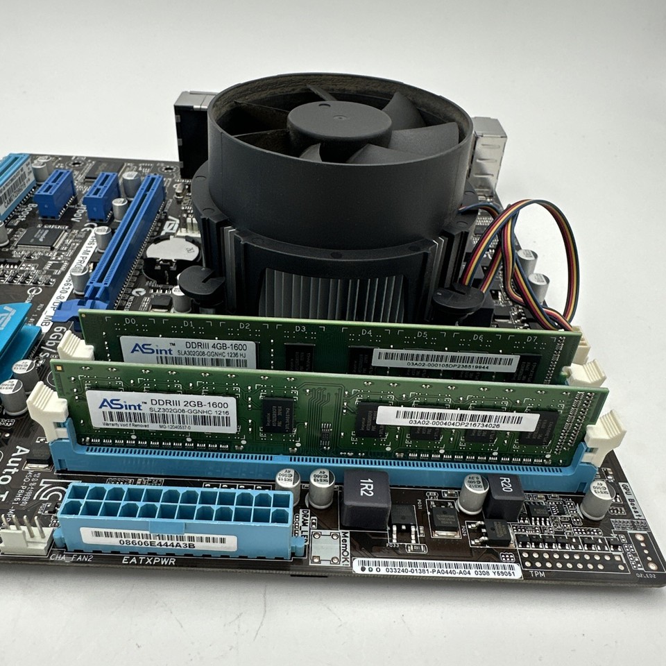 ASUS Motherboard Combo P8H61-M PRO/CM6630-8/DP_MB Intel i3-3220 3.3GHZ ...