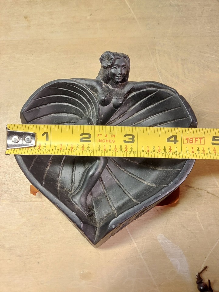 Vintage Aloha Hawaii Hula Girl Ashtray Coco Joes Made With Lava Ashtray NOS | eBay