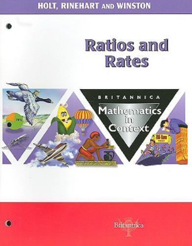 Mathematics in Context Ser.: Ratio and Rates by Freudentha (2003 ...