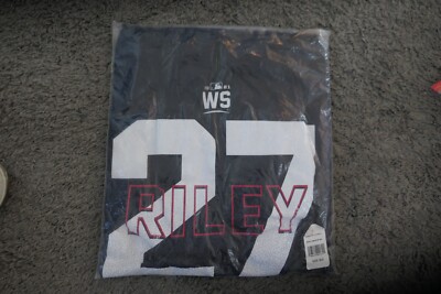 Austin Riley T-shirt ATLANTA BRAVES XL WORLD SERIES FANATICS GENUINE | eBay