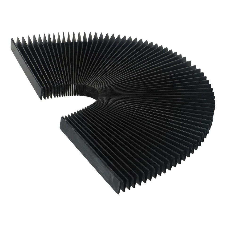 Milling Machine Flexible Protective Flat Accordion Bellows Cover-Tool ...