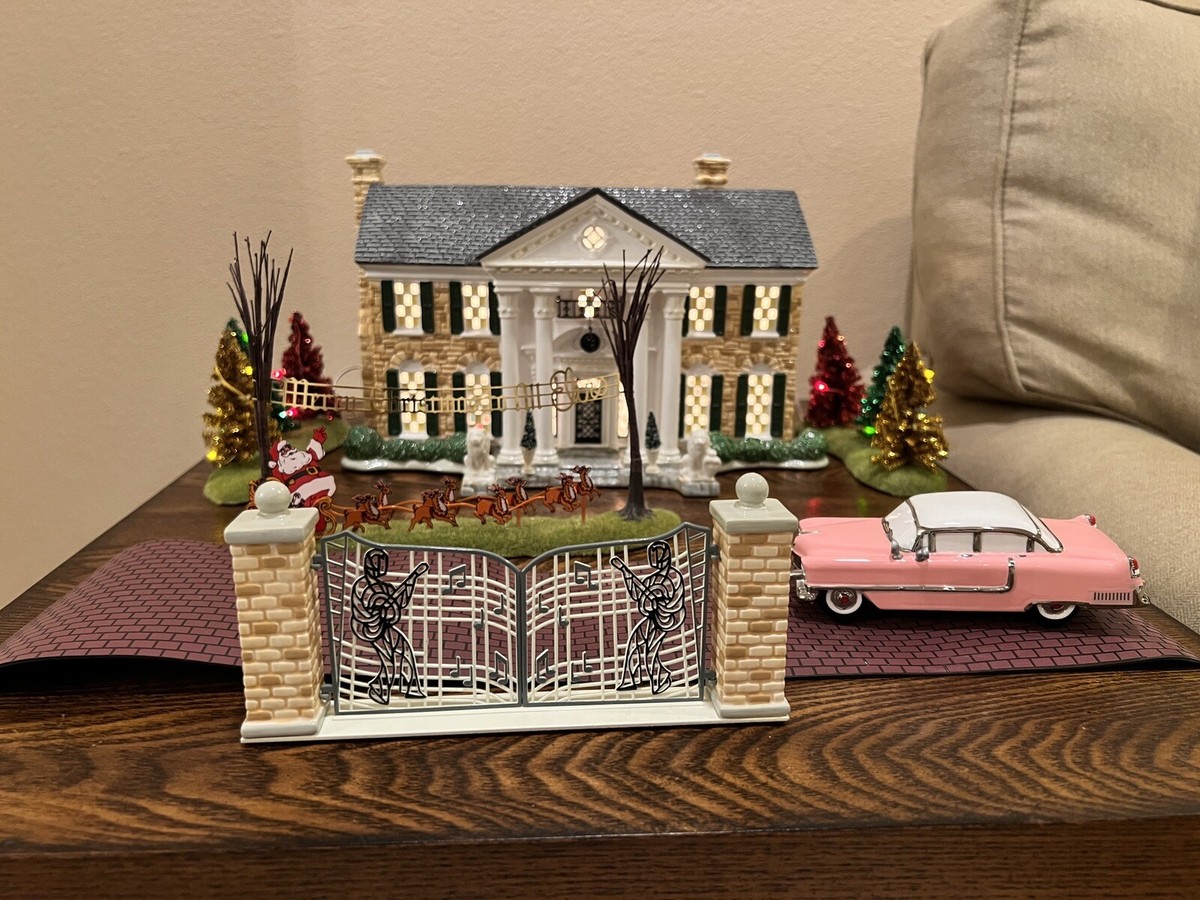 Porcelain House Christmas At Graceland