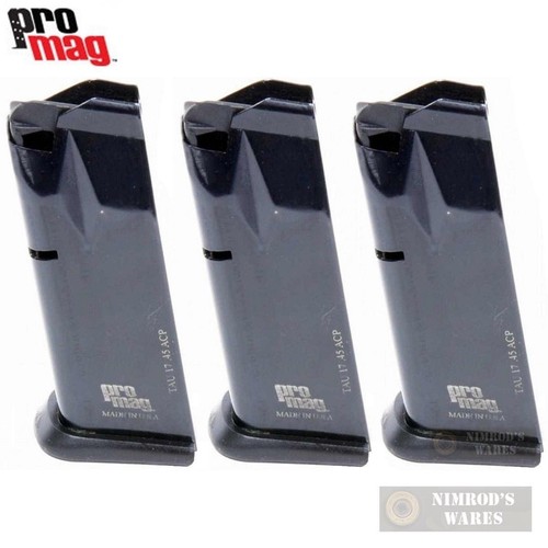 THREE ProMag TAURUS PT145 Millenium 45 ACP 10 Rd MAGAZINES TAU17 FAST ...