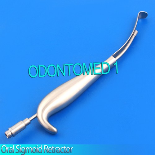 Extra Oral Sigmoid Notch Retractor 25.5cm/10" With Fiber Optic Light ...