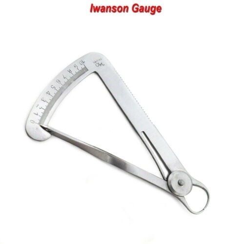 Dental Iwanson Gauge Spring Caliper Measuring Gauge Orthodontic Lab ...