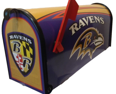 Baltimore Ravens Mailbox~JERSEYS~HATS~HELMETS | eBay