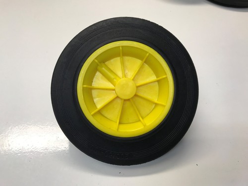 COLOURED REPLACEMENT WHEELIE BIN WHEEL / WHEELS 200/50-100 / WHEELIE ...