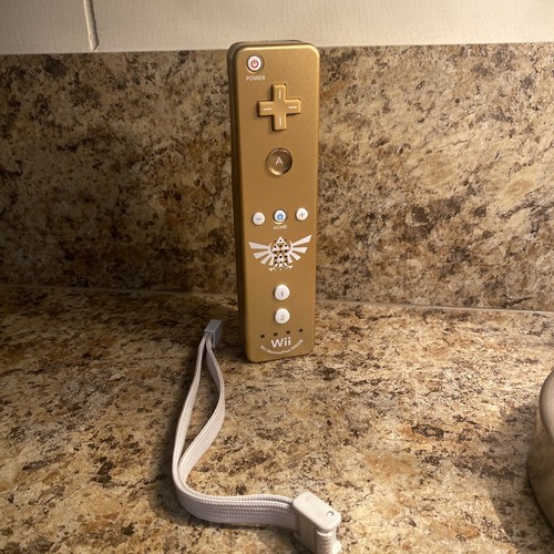 Nintendo Wii Legend Of Zelda Skyward Sword Remote Gold Motion Plus | eBay