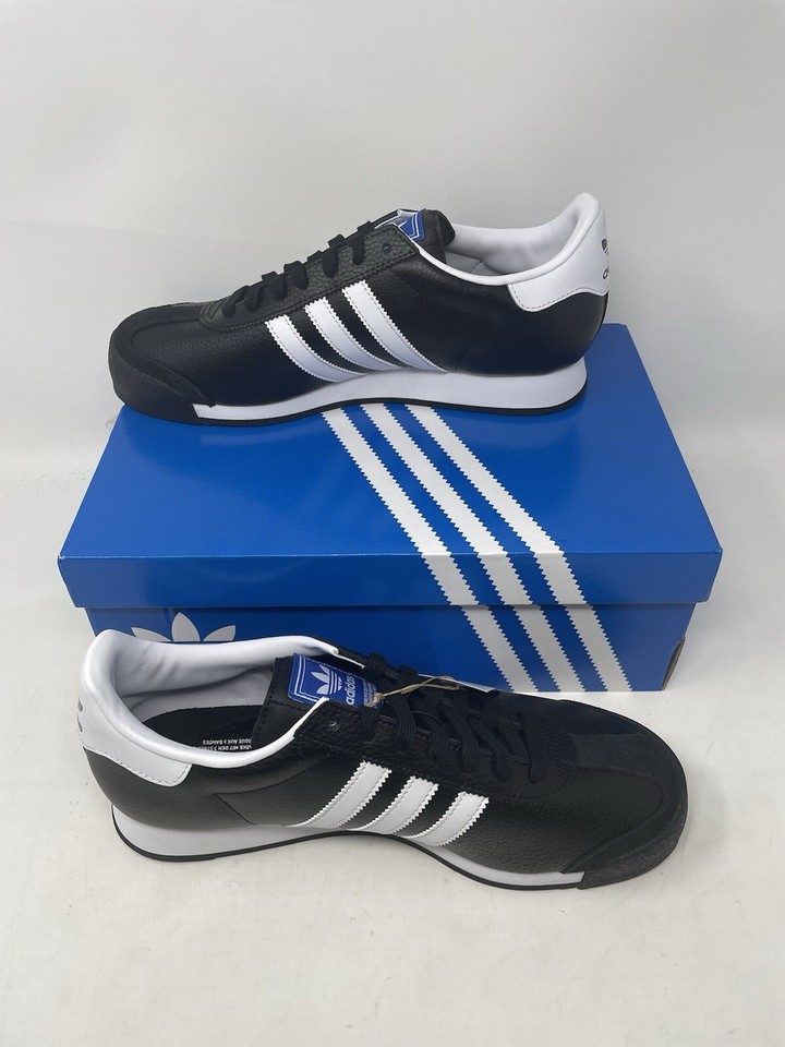 ADIDAS Samoa Athletic Sneaker Shoes Black White Men's Size 11 019351 ...