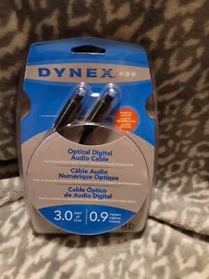 Dynex optical digital audio cable 3 feet | eBay