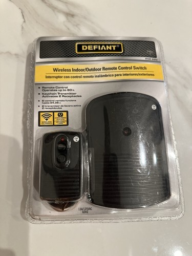 NEW Defiant Wireless Indoor/Outdoor Remote Control Switch G82 | eBay