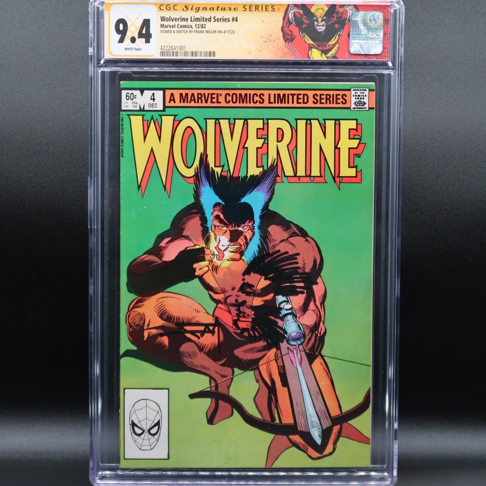 Wolverine Limited Series #4-🔑Death of Shingen Harada [RARE]Frank Miller ...