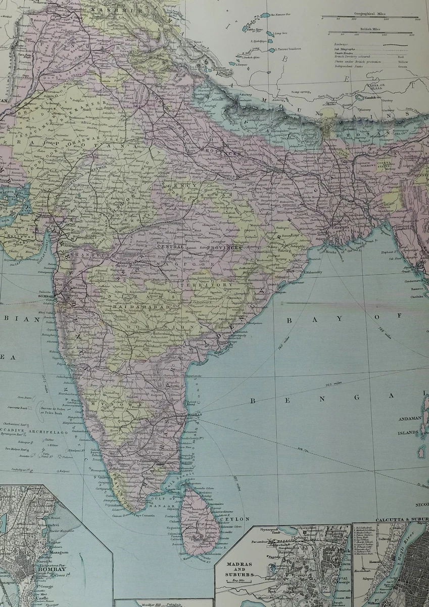 Bombay World Map