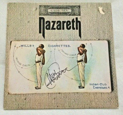 Nazareth "Exercises" Vinyl - UK Import - Autographed/Signed - Manny ...