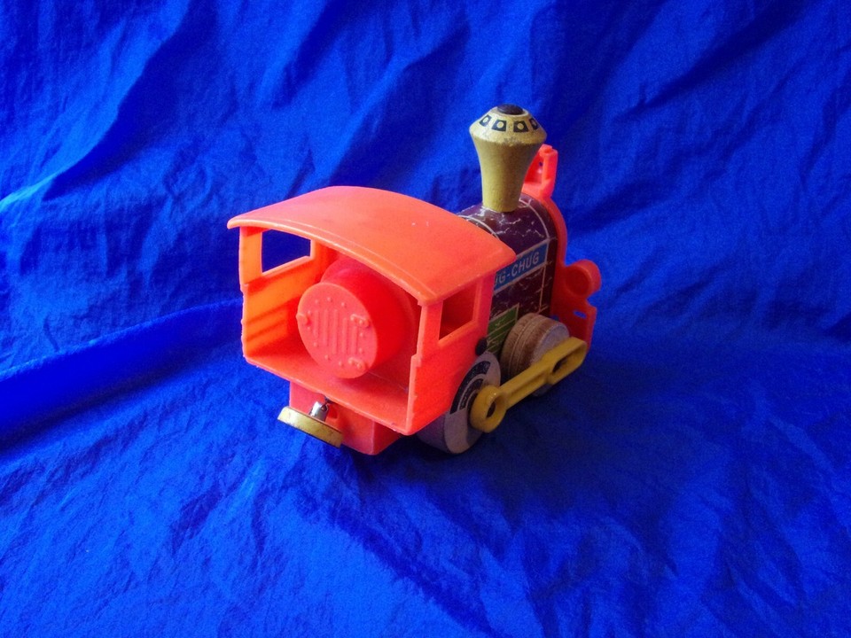 Fisher Price Little People Chug Chug Choo Choo Train Pull Toy Vintage ...