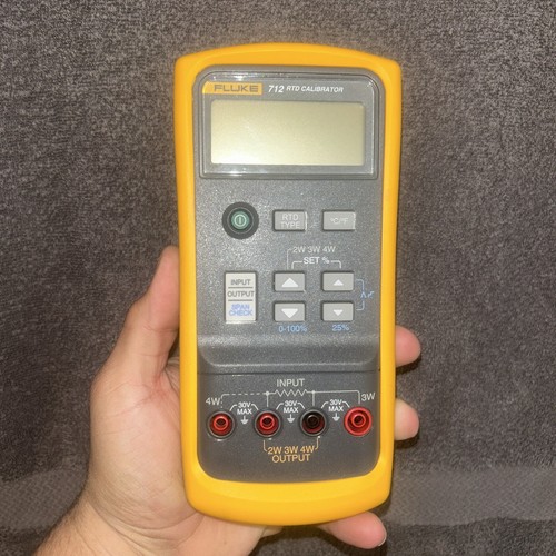 Fluke 712 Rtd Calibrator that Is Brand New Has Never Even Been Used In ...