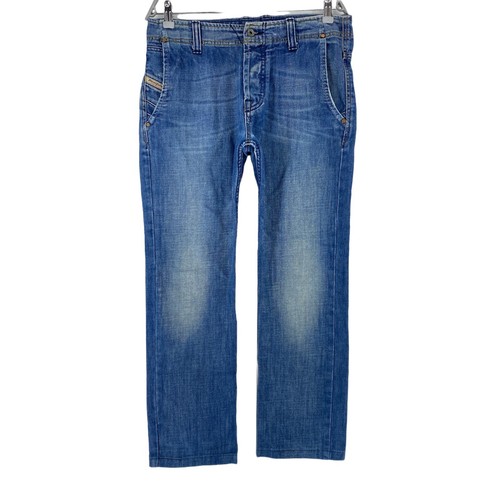 Diesel REVICK Bleu Décontractée Jeans Coupe Droite W30 L30 | eBay
