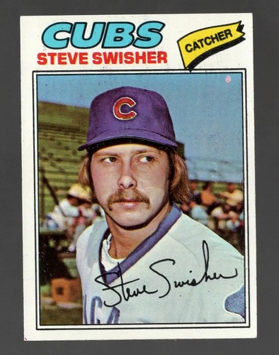 1977 Topps Steve Swisher Chicago Cubs #419 Excellent | eBay
